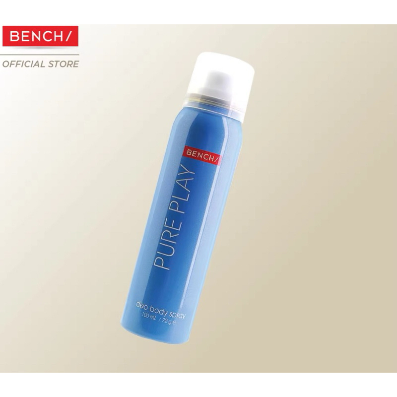 BENCH- Pure Play Deo Body Spray (100ml) | Shopee Philippines