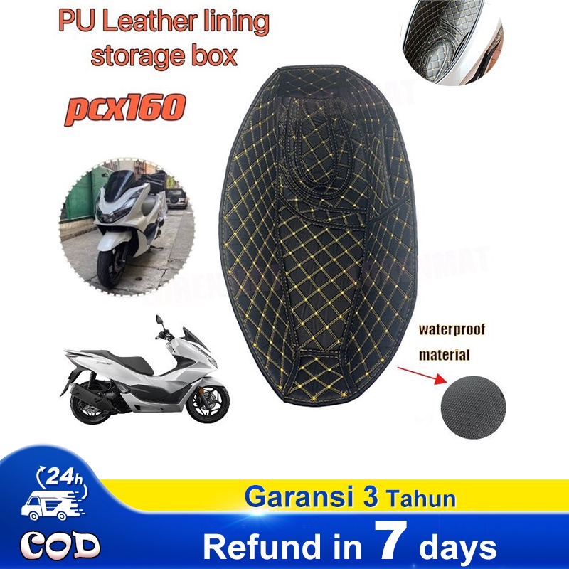 HONDA PCX 160/ADV 160 PREMIUM UBOX Seat COMPARTMENT Cover Leather Cover ...