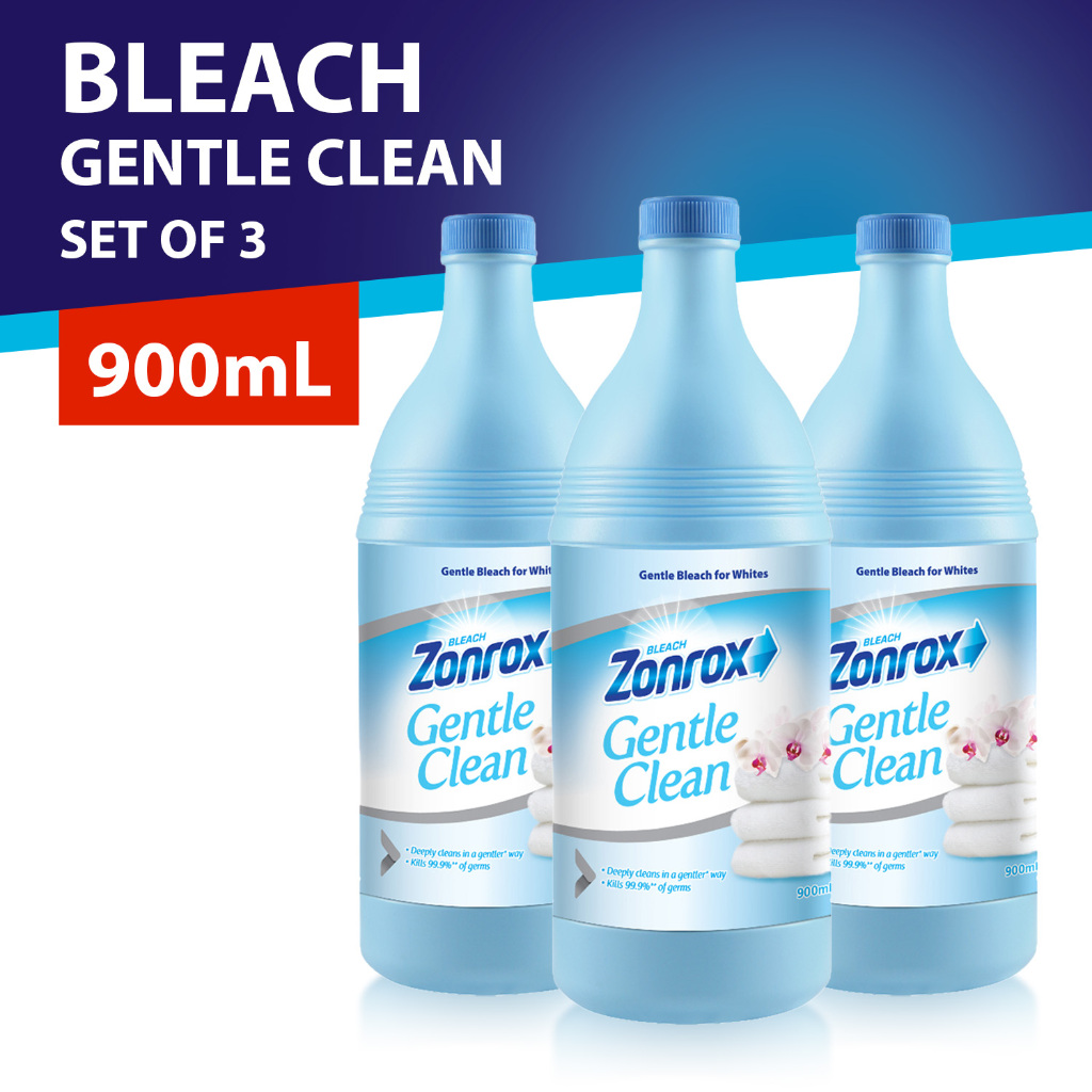 Zonrox Gentle Clean 900ml x3 | Shopee Philippines