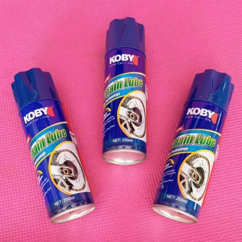 Koby Chain Lube 250ML New Technology High Performance | Shopee Philippines