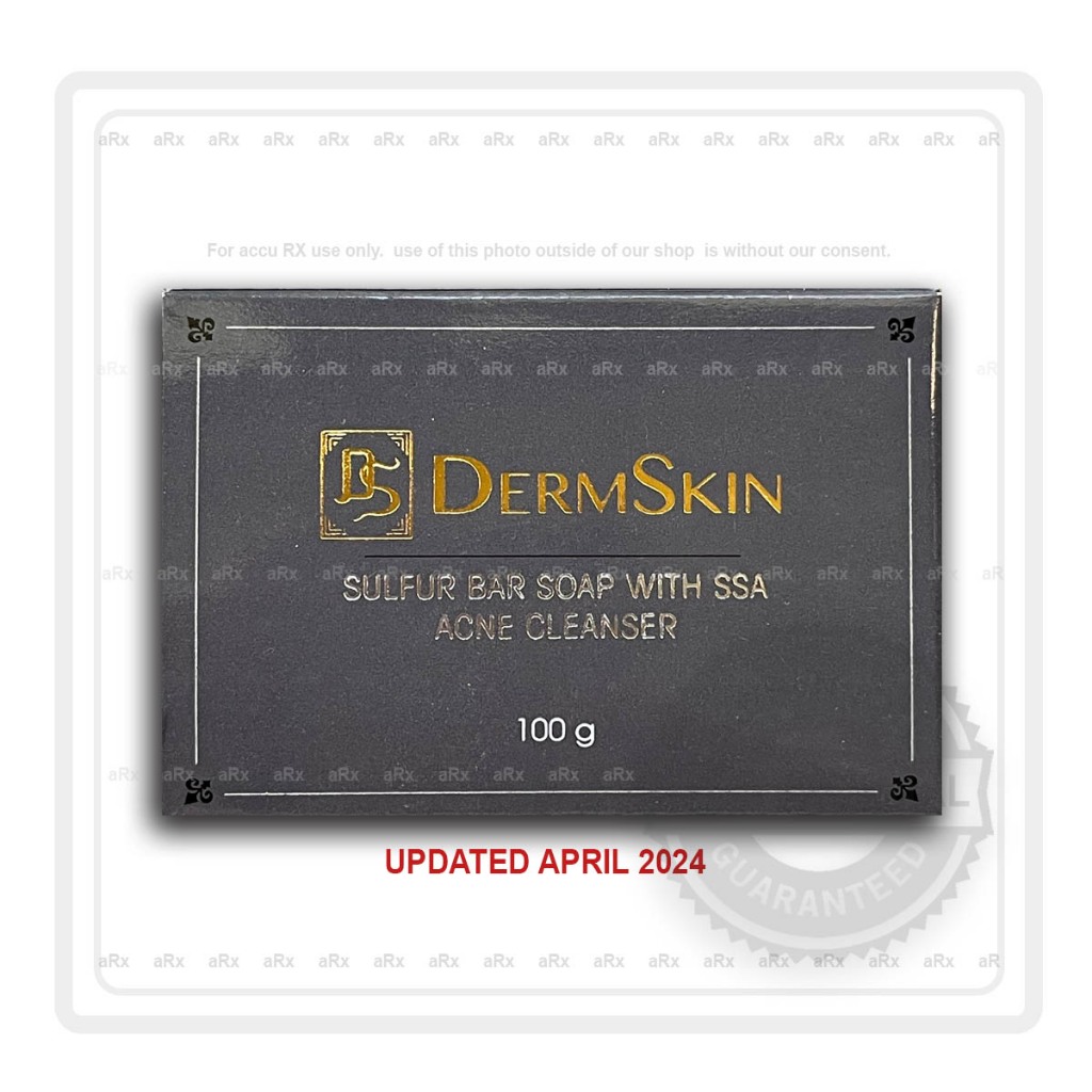 Dermskin Sulfur Bar Soap with SSA | Shopee Philippines
