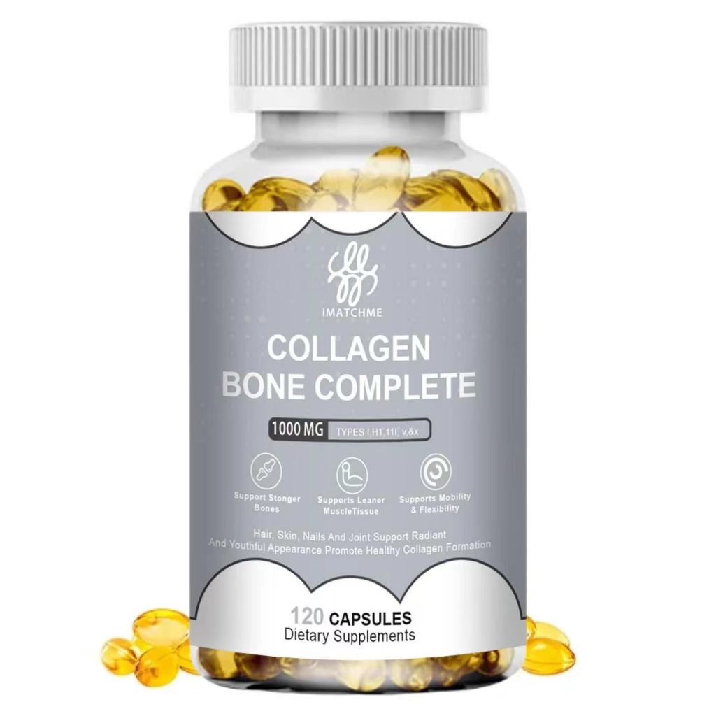 Imatchme Bone Collagen Capsules Strength Formula With Calcium