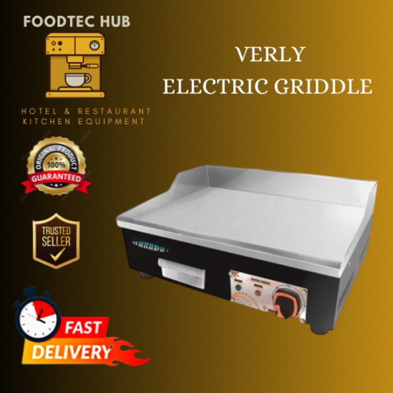 Commercial Electric Burger Griddle Grill Verly Brand | Shopee Philippines