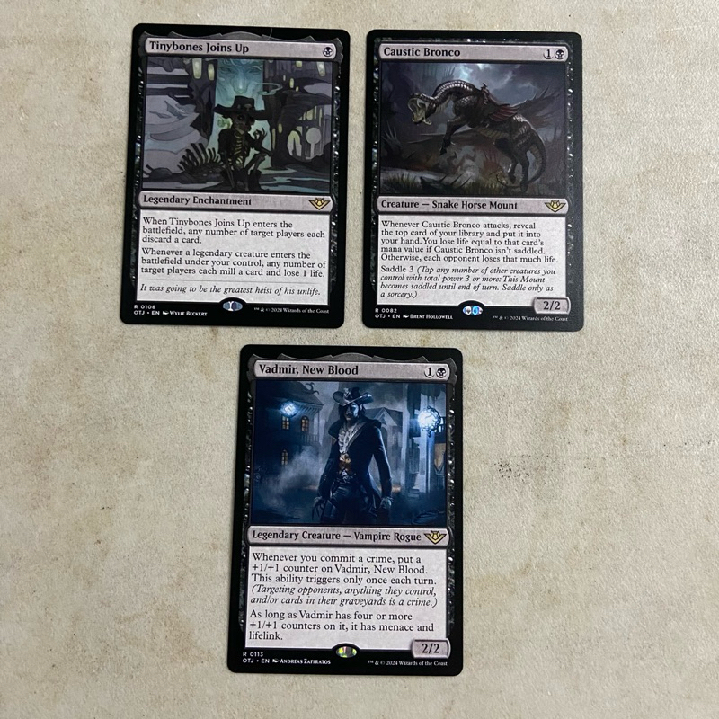 TINYBONES JOINS UP CAUSTIC BRONCO VADMIR, NEW BLOOD | OTJ OUTLAWS OF THUNDER JUNCTION | BLACK ...