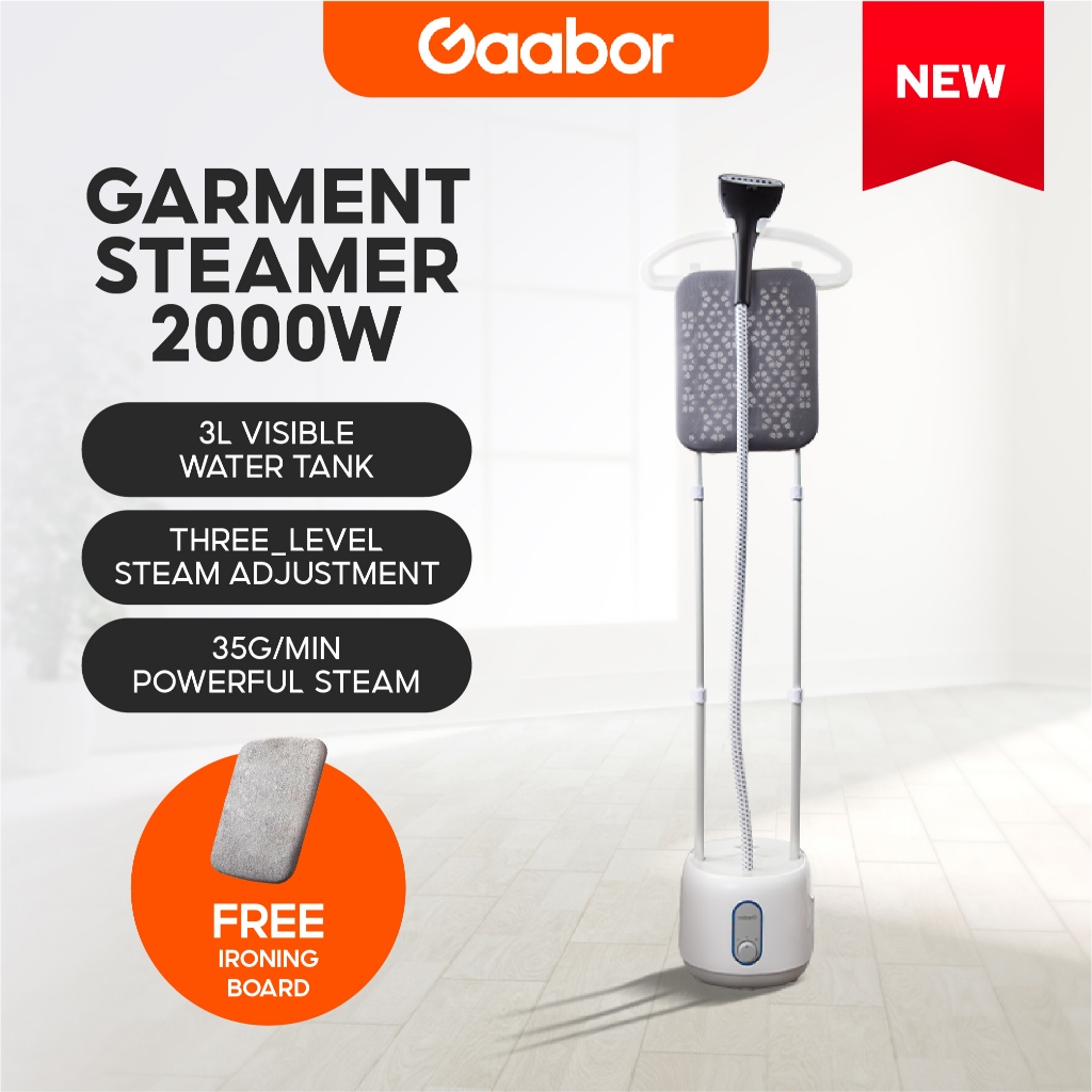 Gaabor Upgraded Garment Steamer Flat Ironing Hanging Ironing 2-In-1 ...