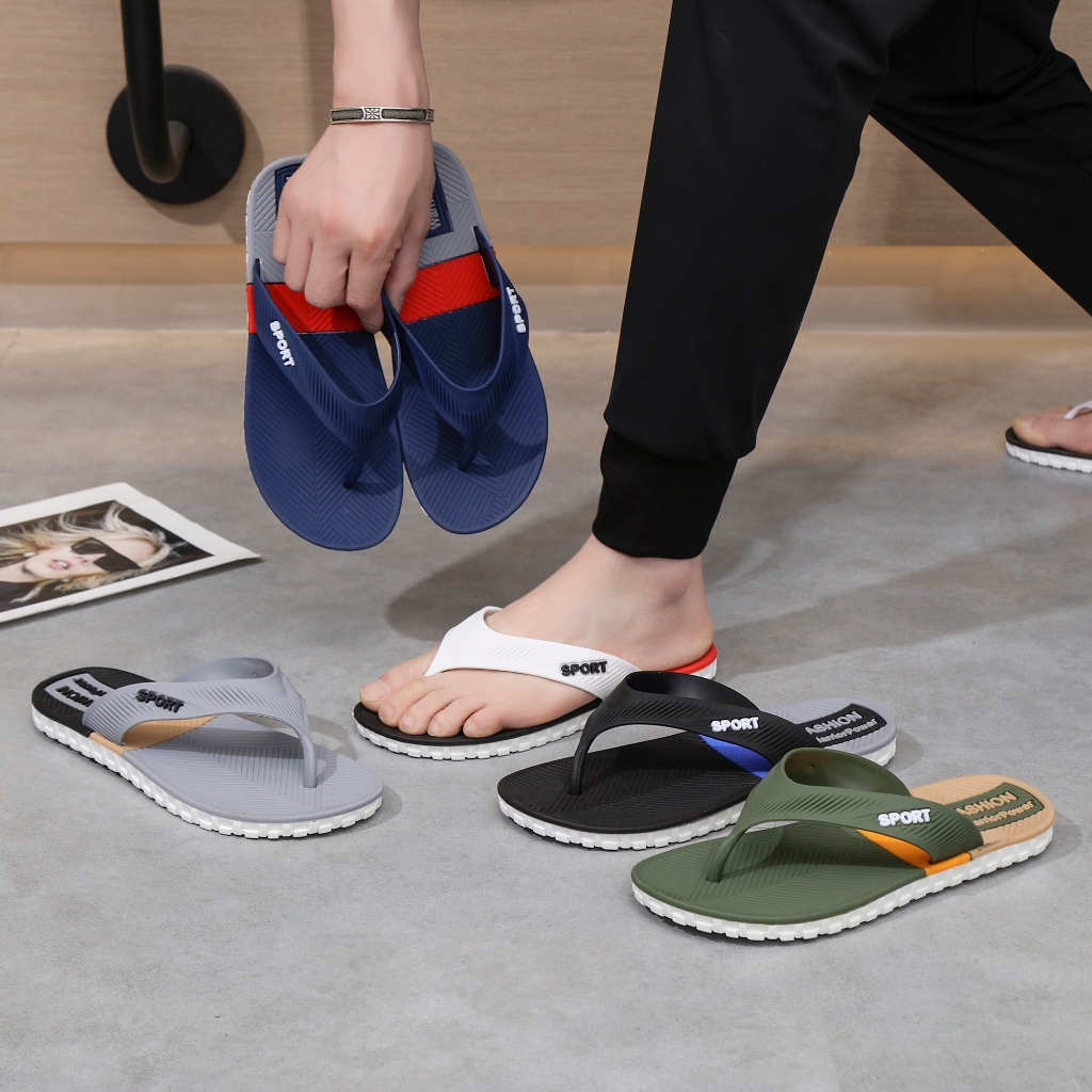 2024 summer popular slippers for men fashionable non-slip wear ...