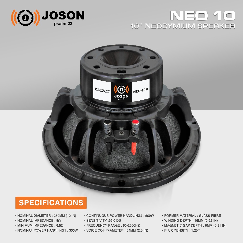 Joson NEO 10 PA Instrumental Line Array Speaker | Shopee Philippines