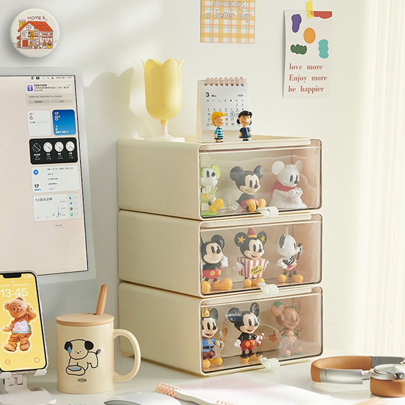 Classy Luxe Desk Organizer Storage Box Desktop Drawer Storage Office ...