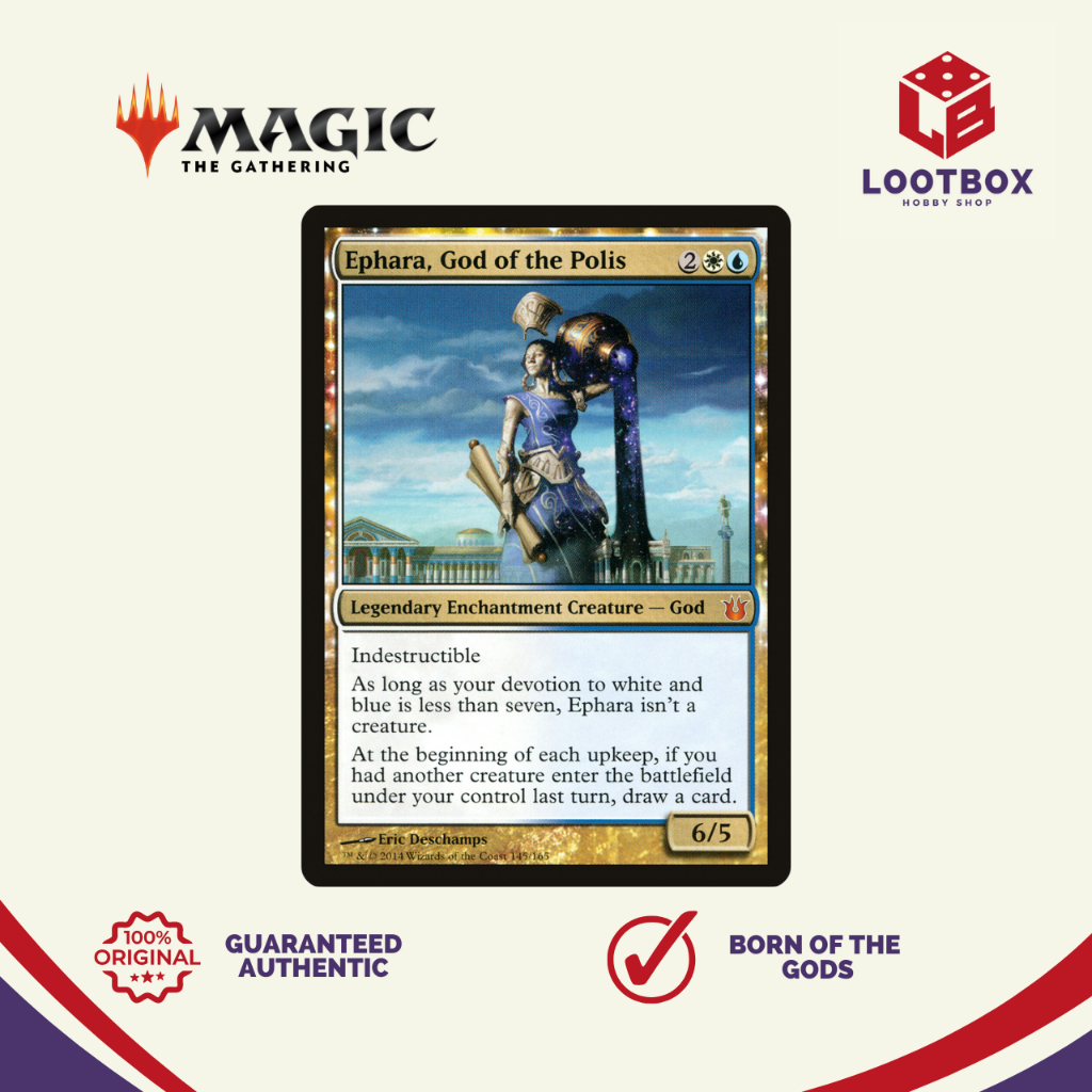 Magic the Gathering: Ephara, God of the Polis (Mythic Rare) - Born of ...