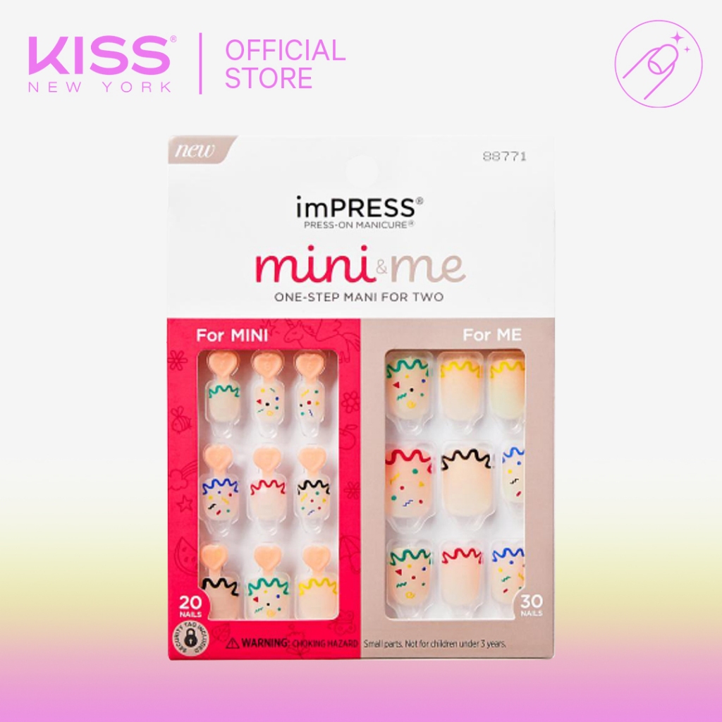 Kiss NY Impress Press-On Mini Me Swiggle | Shopee Philippines