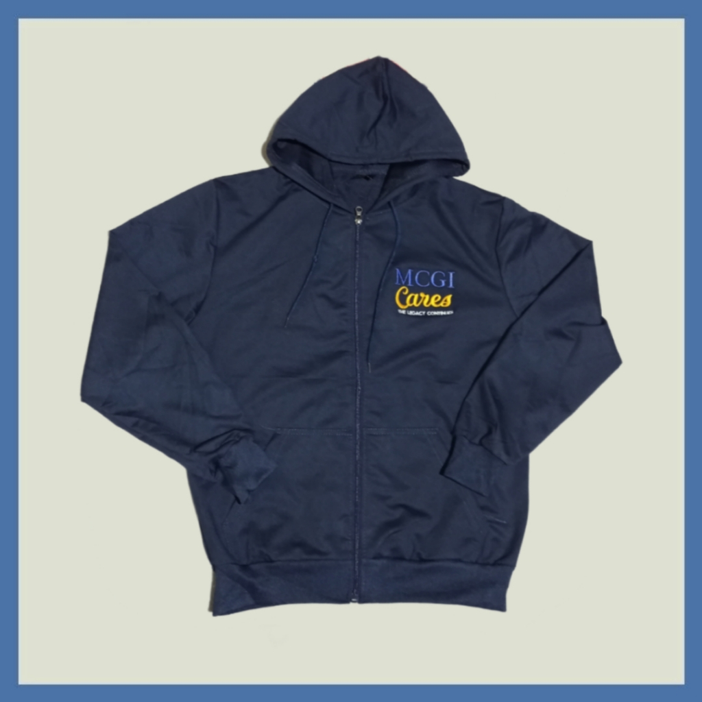 MCGI Cares The Legacy Continues Embroidered Zipper Jacket with Hood ...