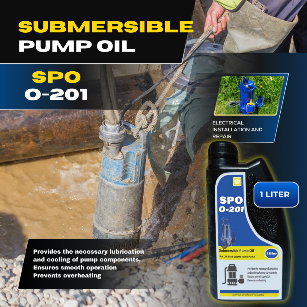 Submersible Pump Oil - SPO O-201 - 1 liter | Shopee Philippines