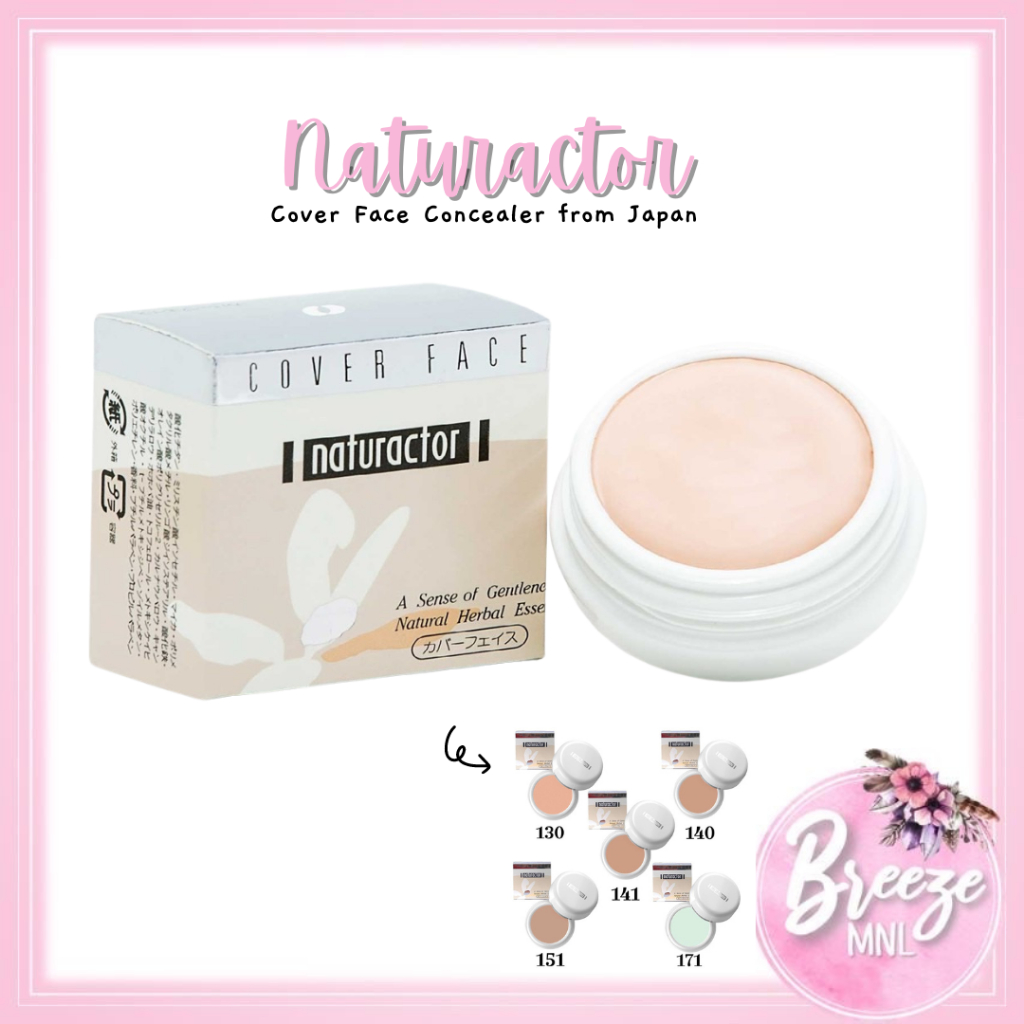 Naturactor Cover Face Concealer Japan | Shopee Philippines