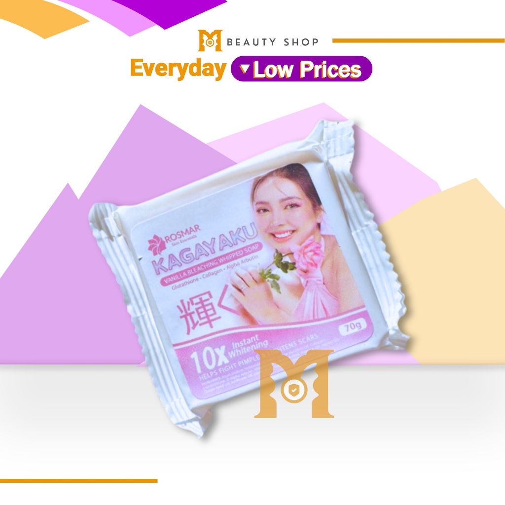 Legit Rosmar Kagayaku Vanilla Soap | 10x Whitening | Scar Remover 70g ...