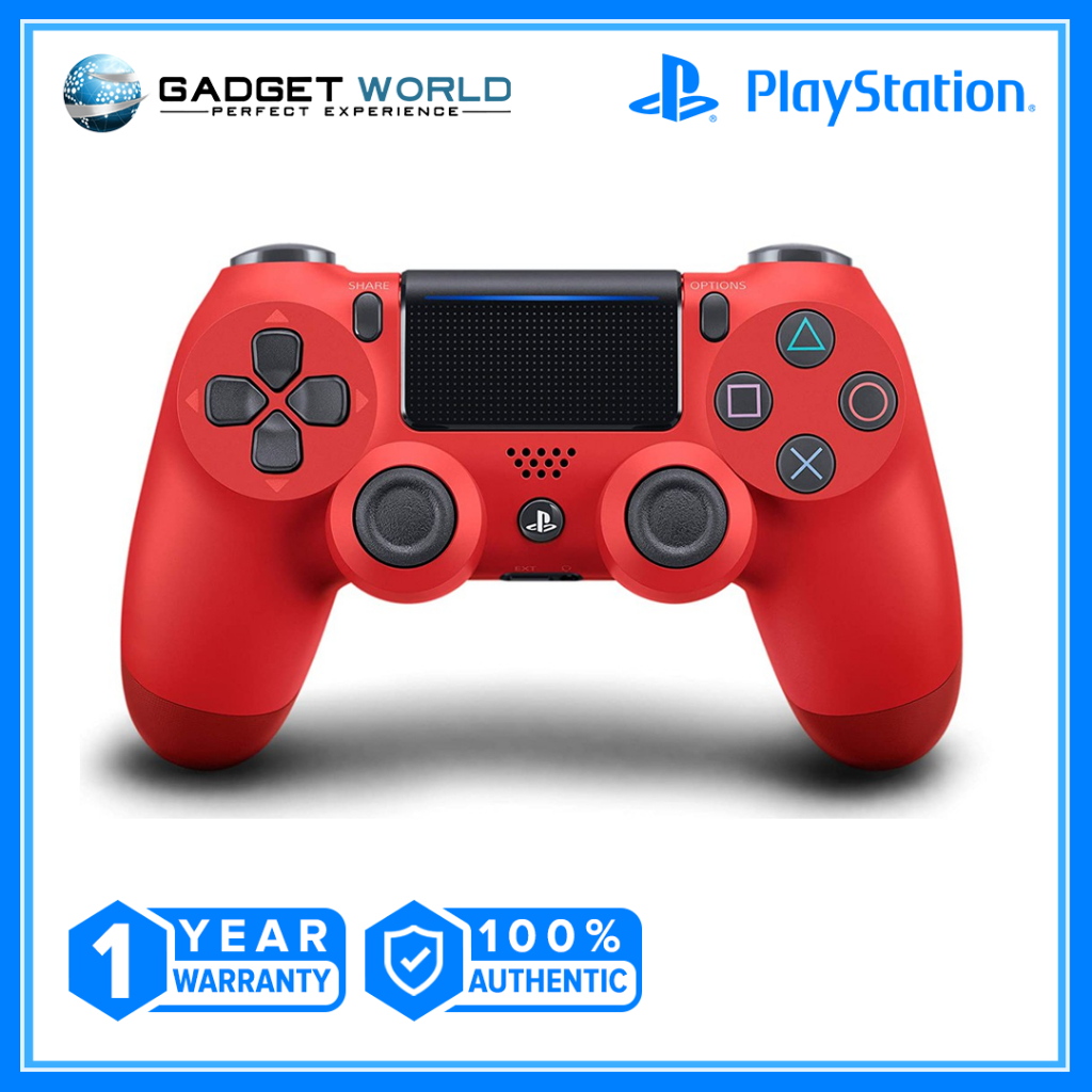 Sony Playstation 4 DualShock 4 Wireless Controller Red | Shopee Philippines