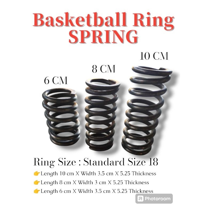 Heavy Duty Basketball Ring Spring | Shopee Philippines