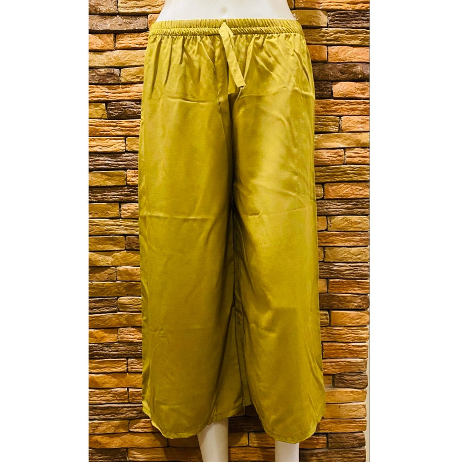 CHALLIS Plain Square pants w/Pocket (CAN FIT UP TO XL) | Shopee Philippines