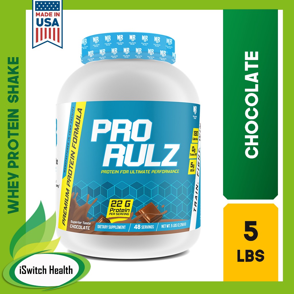 Muscle Rulz Pro Rulz Premium Protein Formula - 5lbs | for Ultimate ...