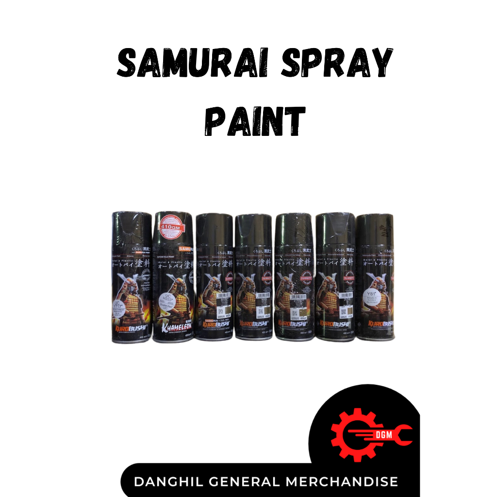 Samurai (STANDARD COLORS) Spray Paint | Shopee Philippines