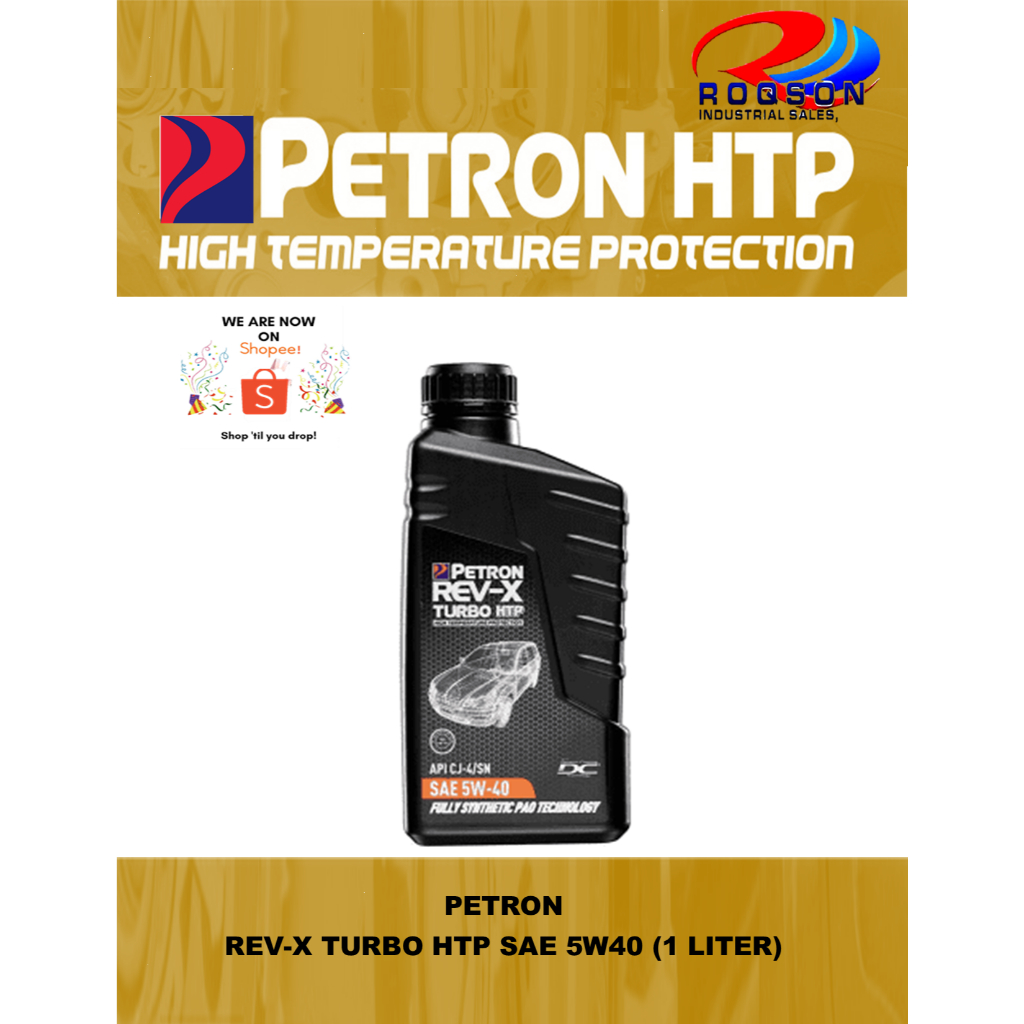 PETRON REV-X TURBO HTP 5W-40 (1 LITER) | Shopee Philippines