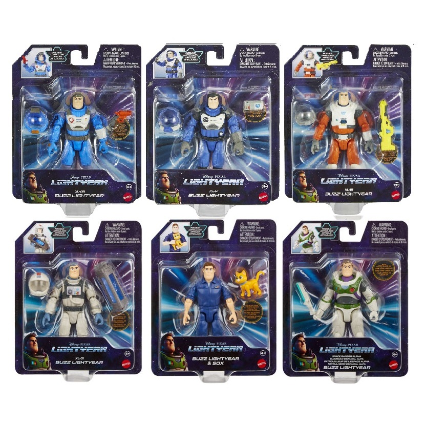 Mattel, Disney Pixar Lightyear Core Scale Space Ranger Alpha Buzz ...