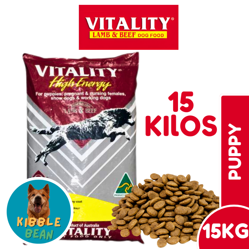 VITALITY HIGH ENERGY Puppy, Pregnant & Nursing Females (15KG) | Shopee Philippines