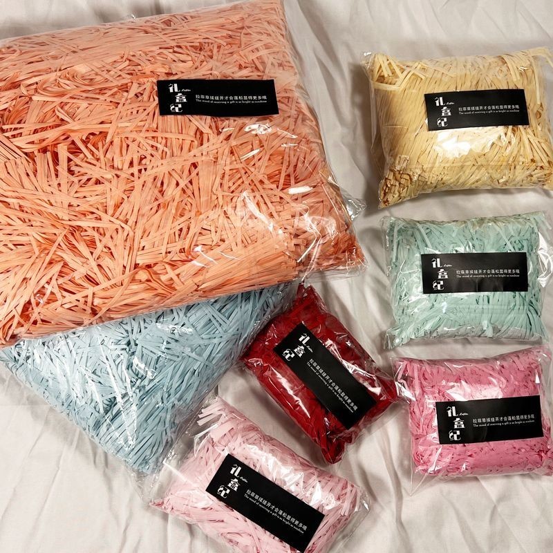 Shredded Paper | Colorful Paper Gift Packaging | Paper Fillers Crinkled ...