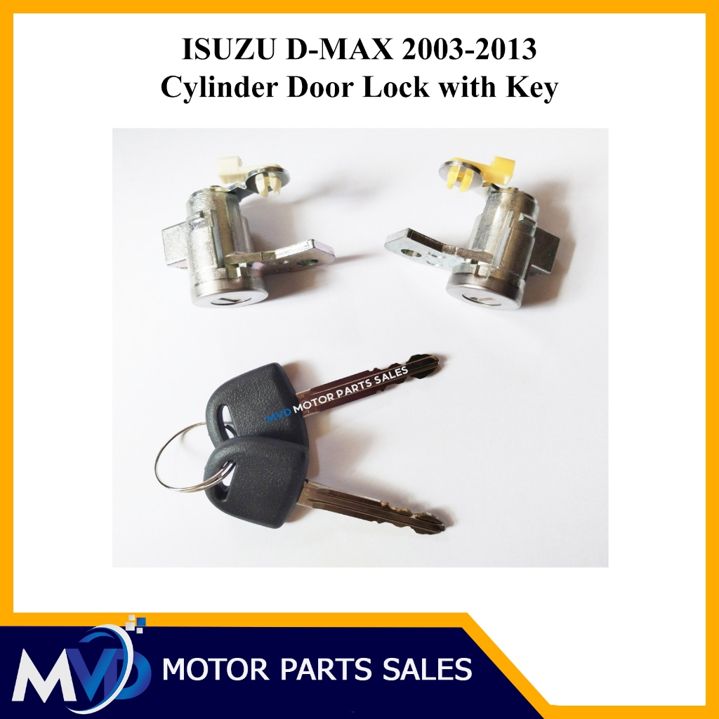 Isuzu D-MAX 2003-2013 Cylinder Door Lock with Keys | Shopee Philippines