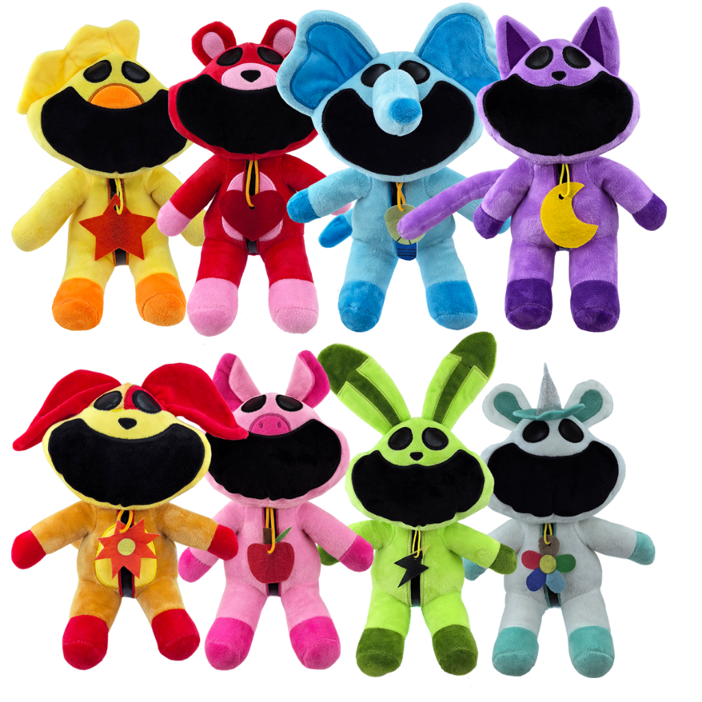 30cm Poppy Playtime 3 Plush Toys Smiling Critters CatNap Stuffed Dolls ...