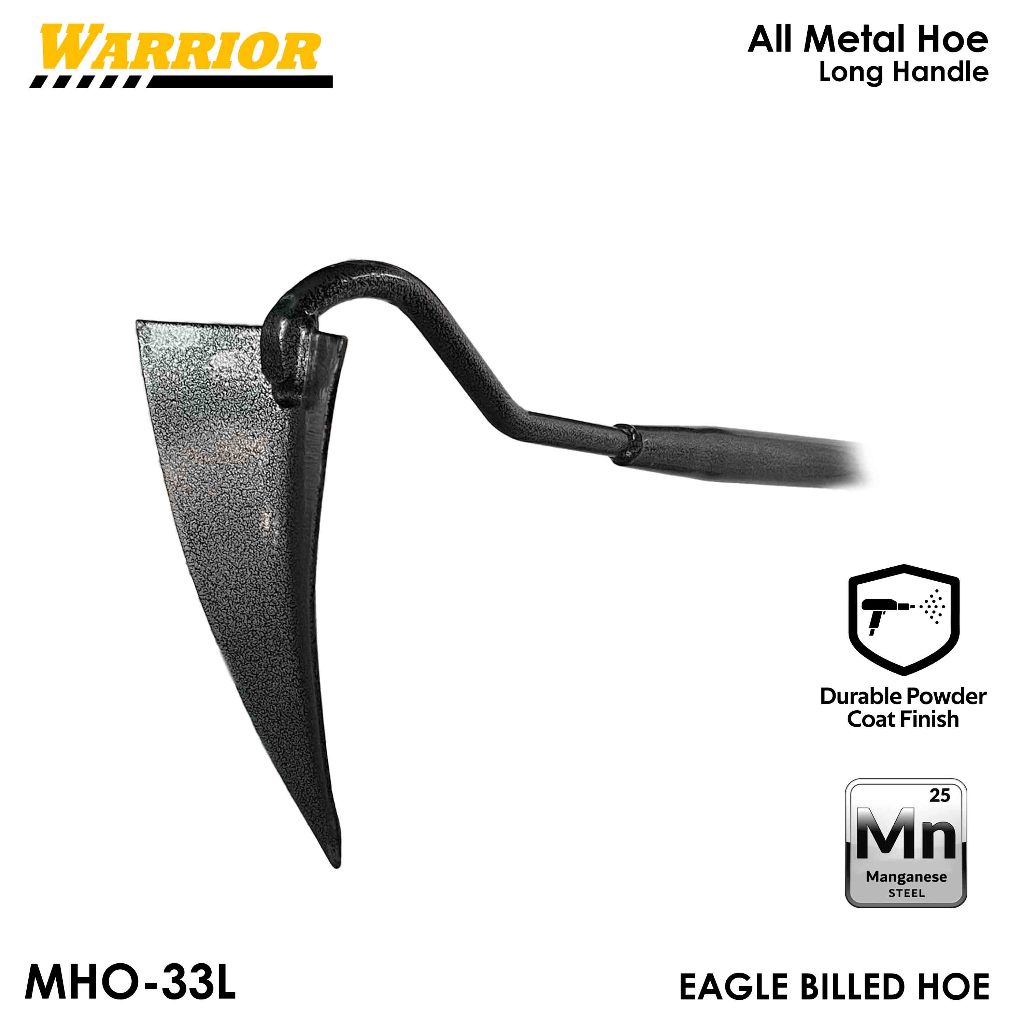 EAGLE BILLED HOE All-Steel Long Handle GARDEN WEEDING Rake Garden ...