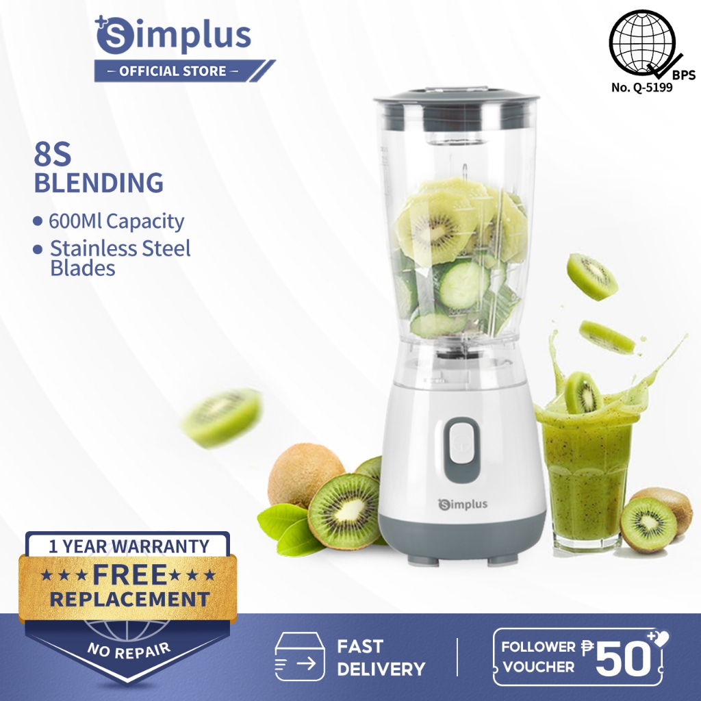 Simplus Blender Food Processor Juice Blender for Fruit and Vegetables ...