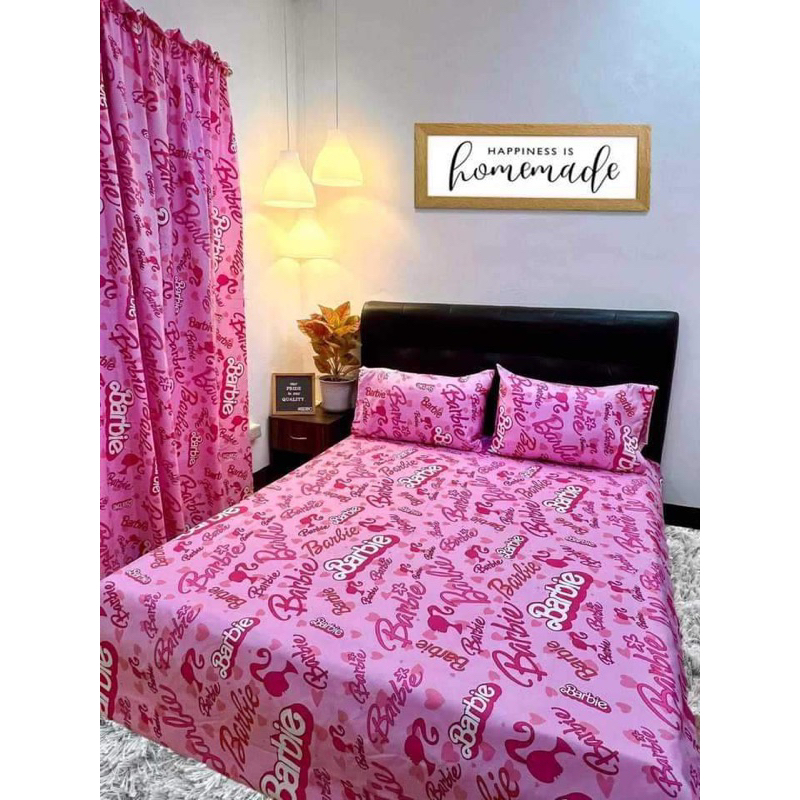 Barbie Princess FULLY GARTERIZED CANADIAN COTTON BEDSHEET (1bedsheet ...