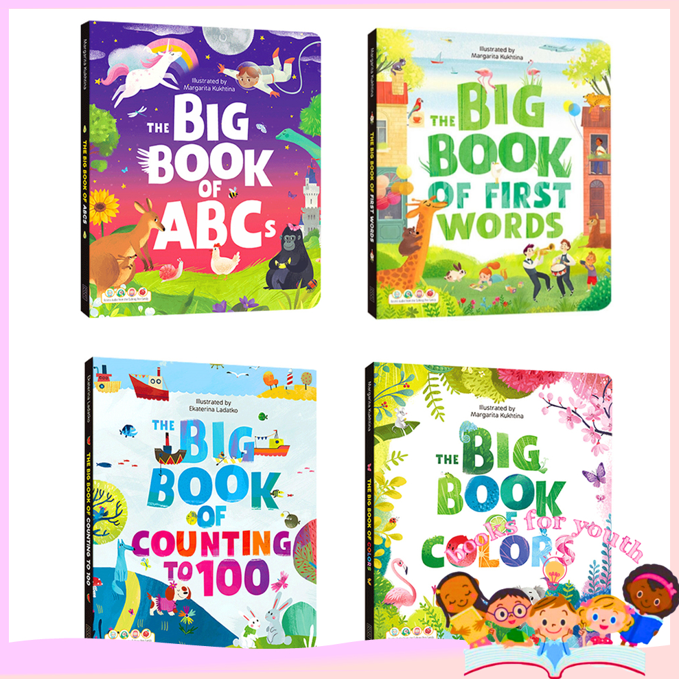 The Clever Big Books Series [ABC's | Counting To 100 | Colors | First ...