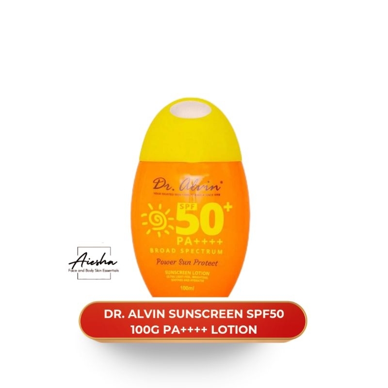 dr alvin sunscreen lotion spf50 pa++++ | Shopee Philippines
