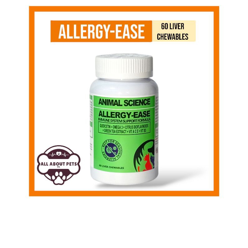 Animal Science Allergy-Ease 60 Chewables (1 Bottle) | Shopee Philippines