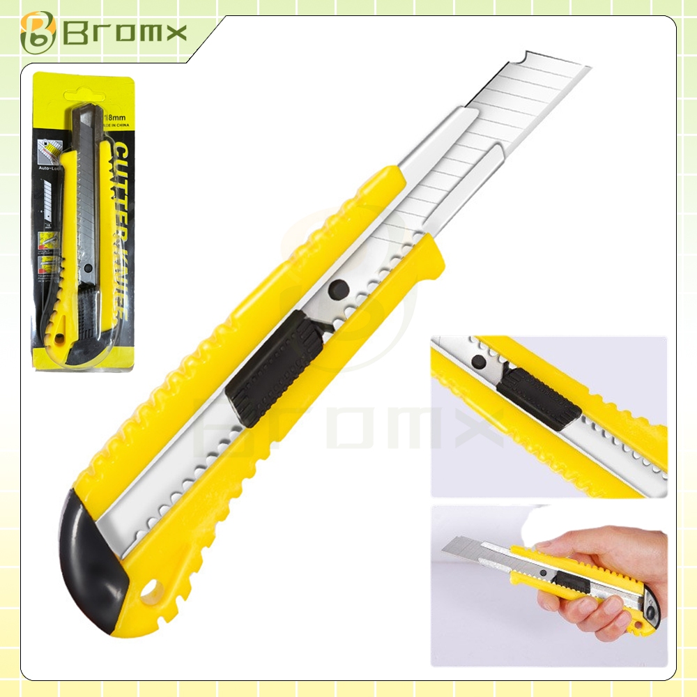 16cm Retractable Utility Knife Selft-Locking Design Knives Cutter ...