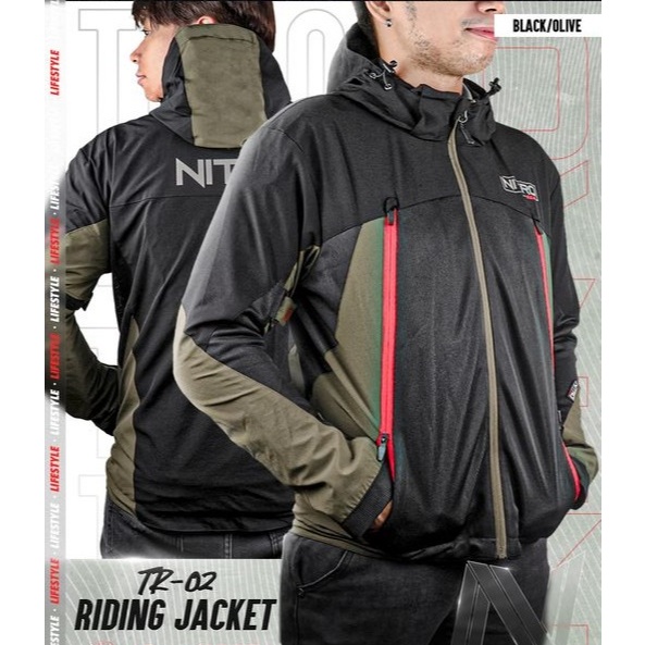 NITRO TR-02 Stretch Air Riding Jacket | Shopee Philippines