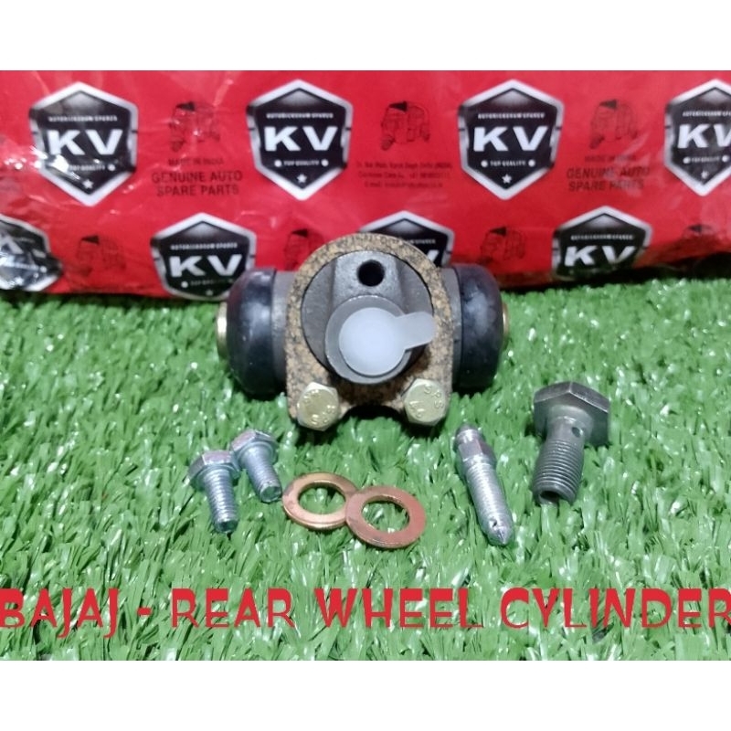 KV AUTO GENUINE PARTS - REAR WHEEL CYLINDER ASSY (BAJAJ RE) | Shopee ...