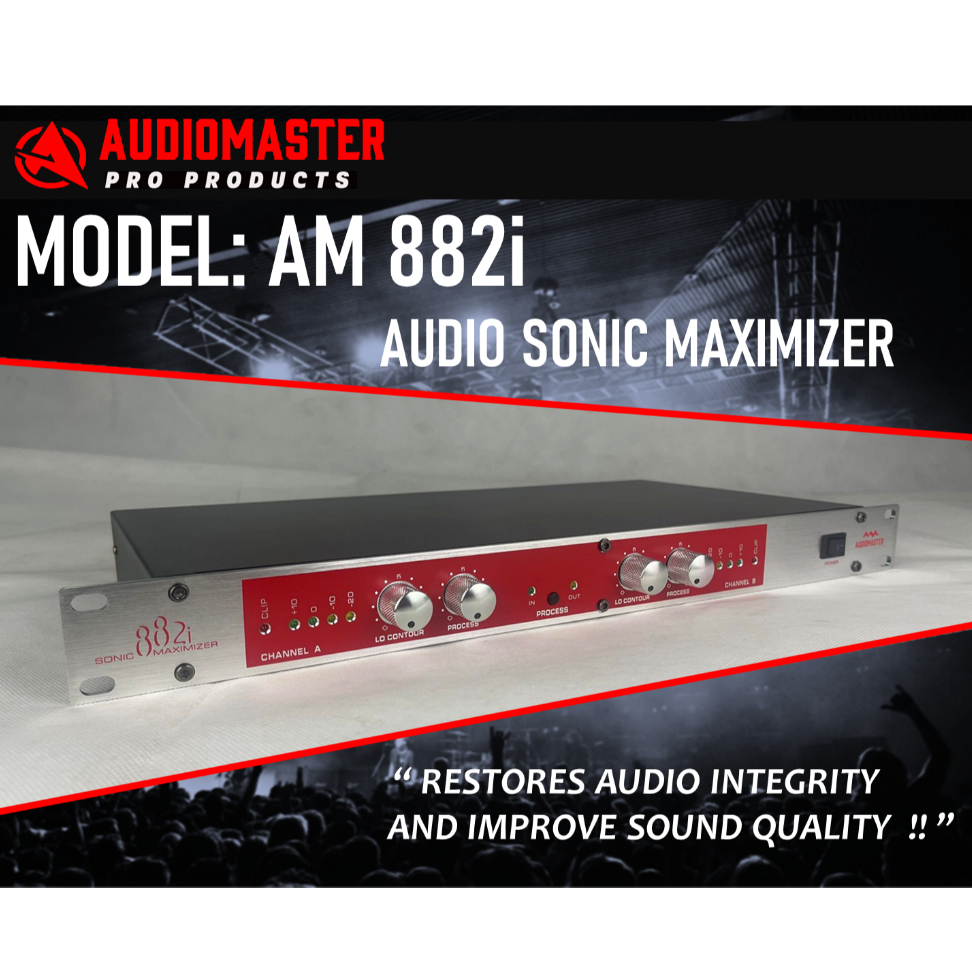 Audiomaster 882i Sonic Maximizer Professional Digital Exciter ALL ...