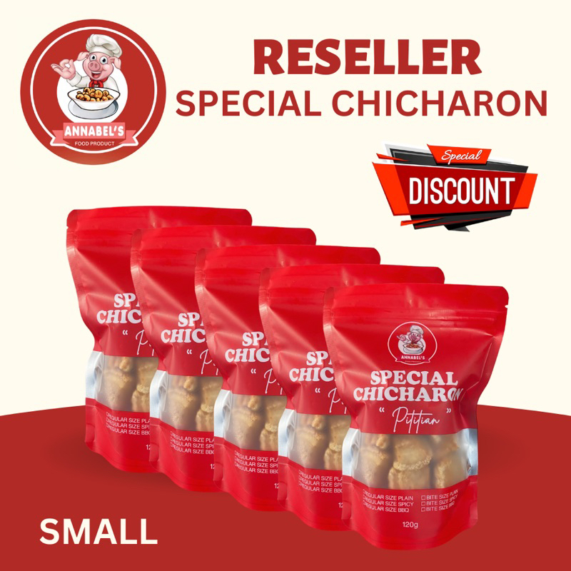SMALL RESELLER PACKAGE Annabels Special Chicharon (20pcs) | Shopee ...