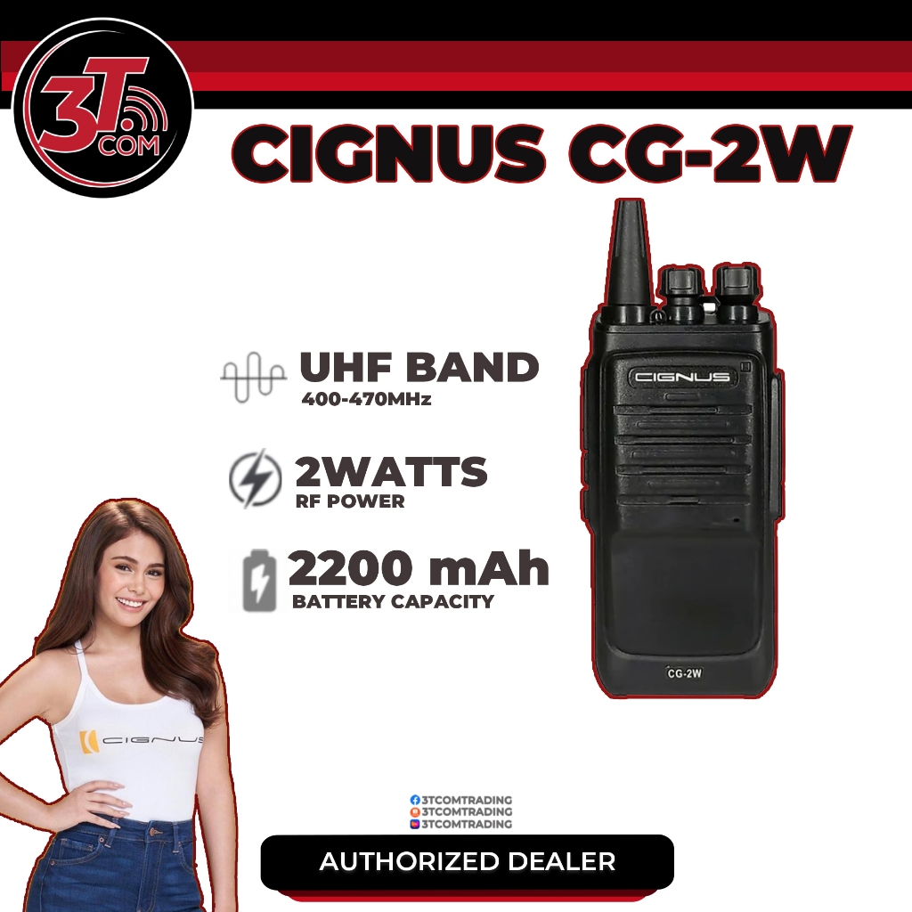 CIGNUS CG2W SHORT RANGE ANTENNA UHF RADIO | Shopee Philippines