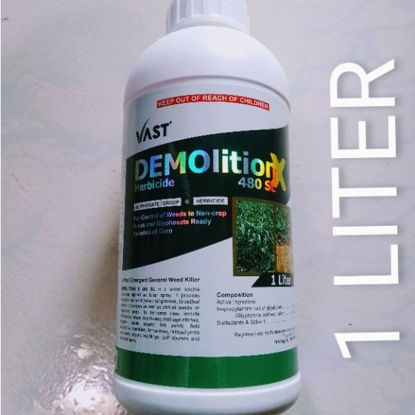 DEMOLITION X HERBICIDE (1LITER)VAST | Shopee Philippines