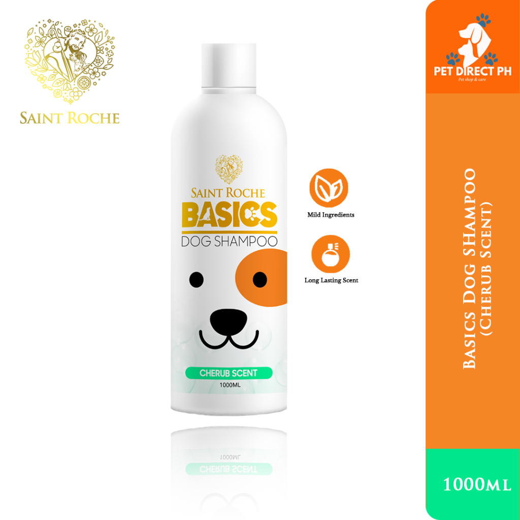 SAINT ROCHE Basics Dog Shampoo 1000ml Sweet Love Cherub Lavender ...