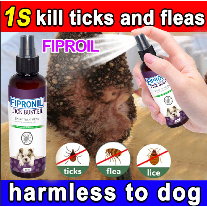 FIPRO-Tick Buster Fipronil Spray Garapata Remover For Dog Anti Flea And ...