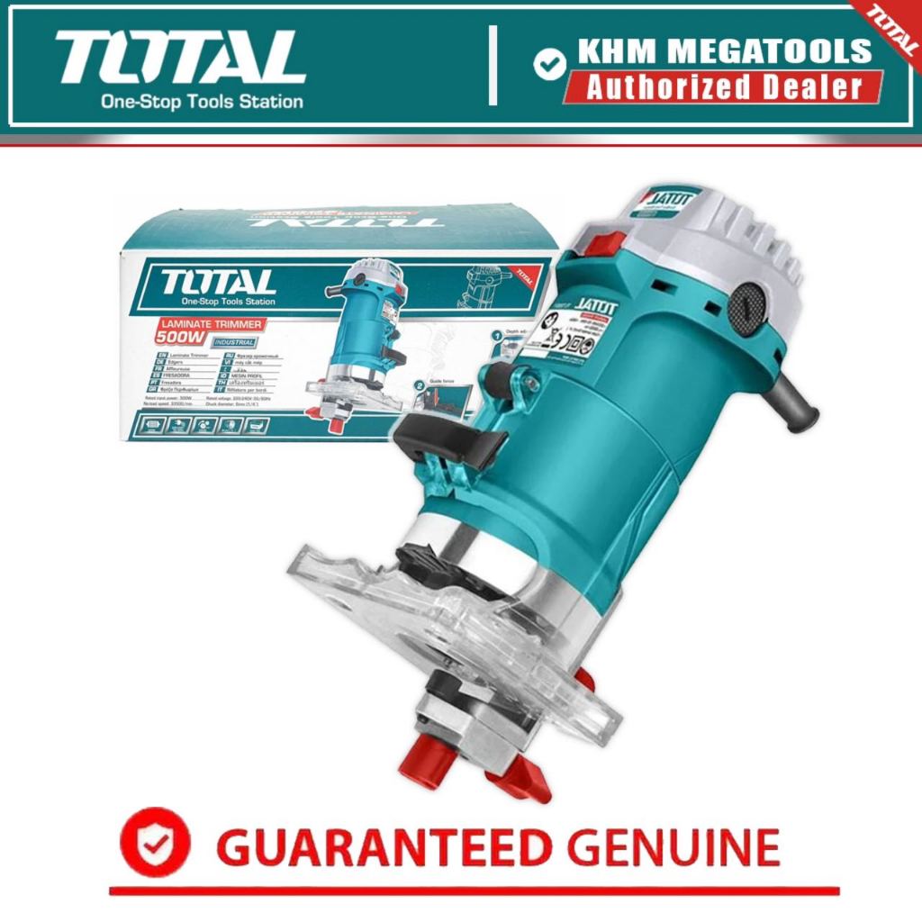 TOTAL Tools TLT5001 Laminate Trimmer 500W | Shopee Philippines