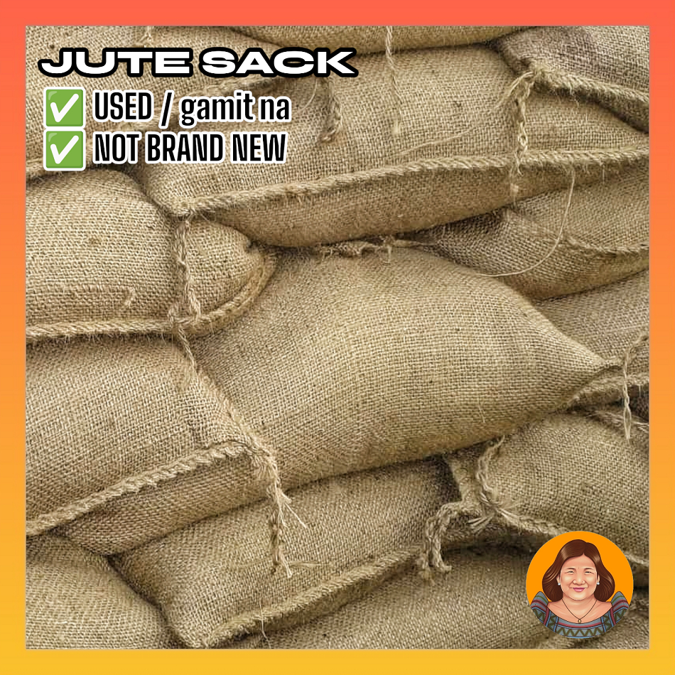 TIYA NATY Empty Sack Sako Used Jute Sack | Shopee Philippines
