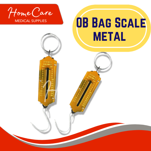 OB Bag Scale metal / Portable Hanging Scale 12kg capacity | Pocket ...