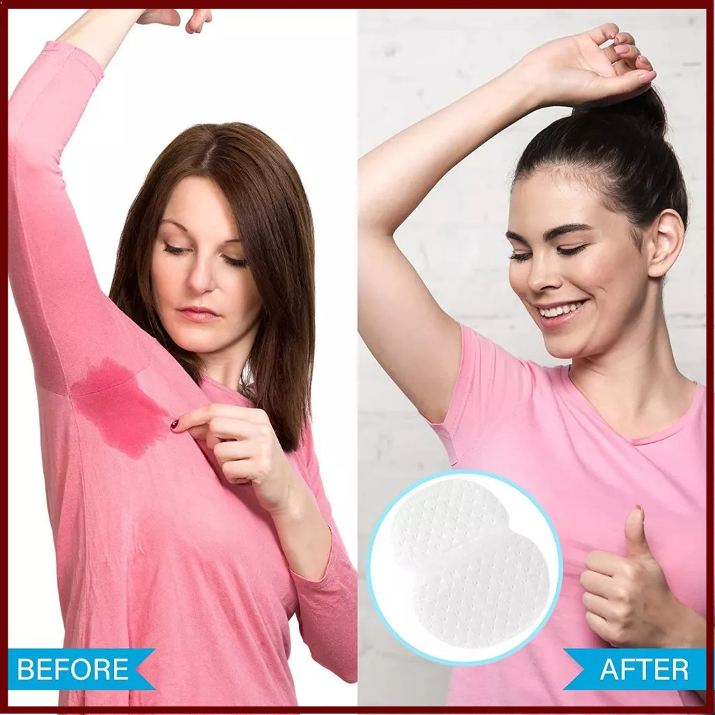 Bulk Underarm Sweat Pads for Women and Men Armpit Sweat Pads Sweat ...