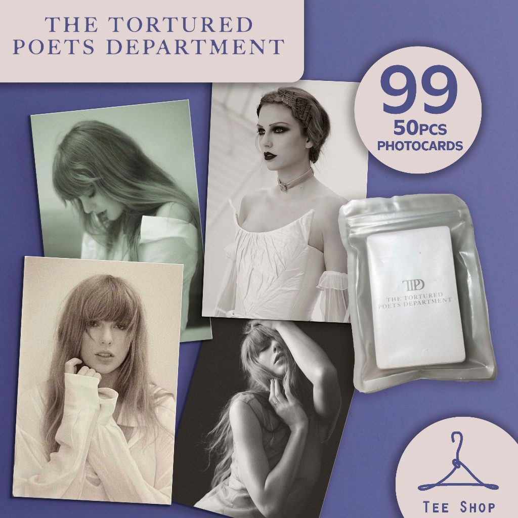 Taylor Swift TTPD photocard set 50pcs | Shopee Philippines