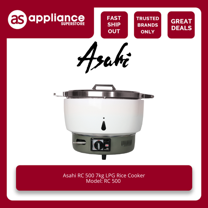 Asahi RC-500 7kg LPG Rice Cooker | Shopee Philippines